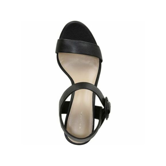Via Spiga | Shoes | Via Spiga Womens Black 5 Platform Ira Toe Platform Leather Sandals 10 M ...